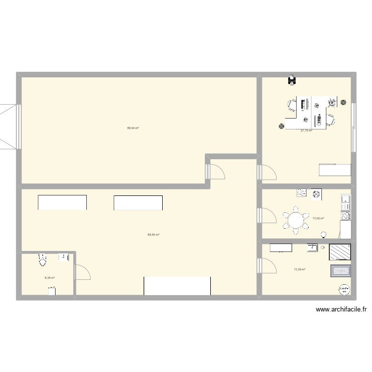 Plan – Atelier – Par Astrid29 ️ | ArchiFacile