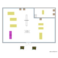 DP9 plan sommaire des lieux - Plan 2 pièces 239 m2 dessiné par anm diz