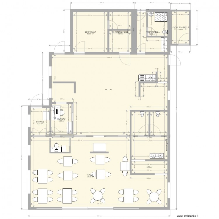 RESTO - Plan dessiné par david jacquemin