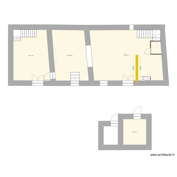 Plan – ML RDC + CAB – Par DIMILH ️ | ArchiFacile