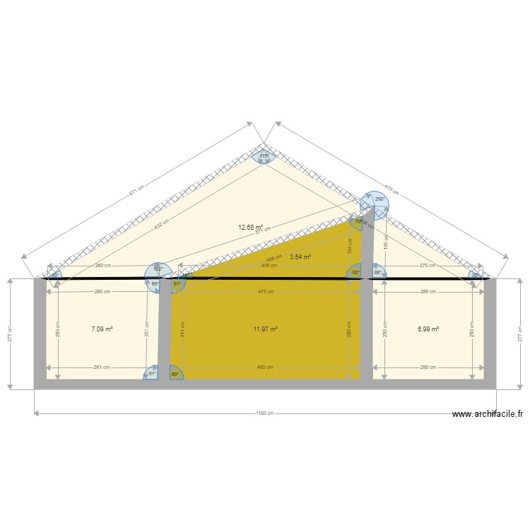 coupe extension - Plan dessiné par elodie4489