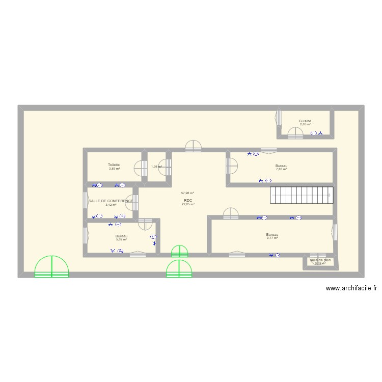 RDC - Plan dessiné par Sheikh089