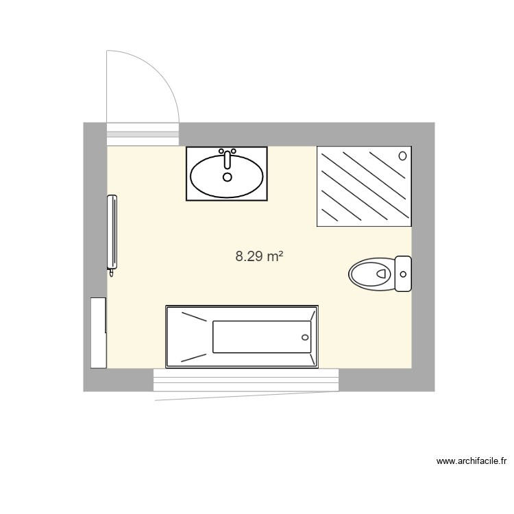sdb - Plan dessiné par muller2007