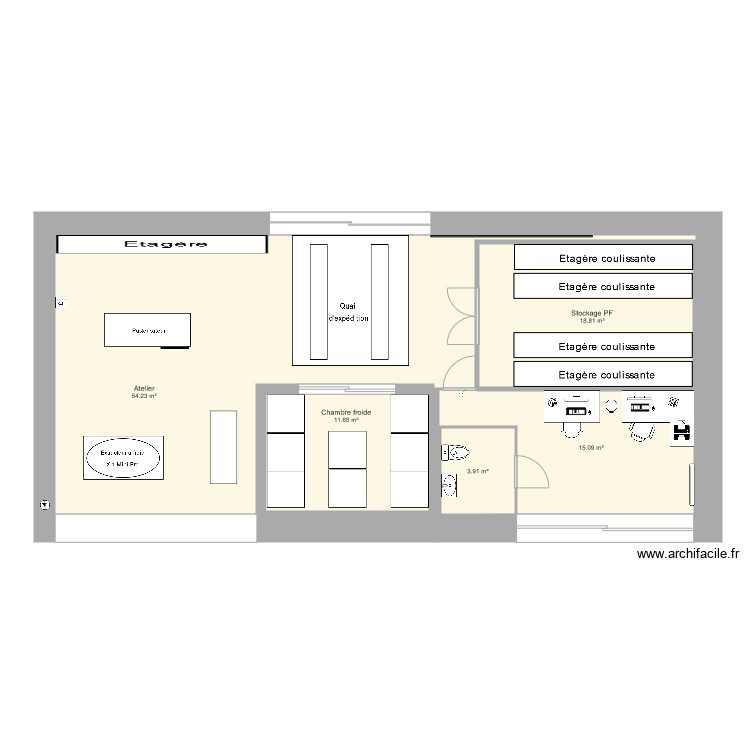 Jus Circulaires - Plan dessiné par Sistar