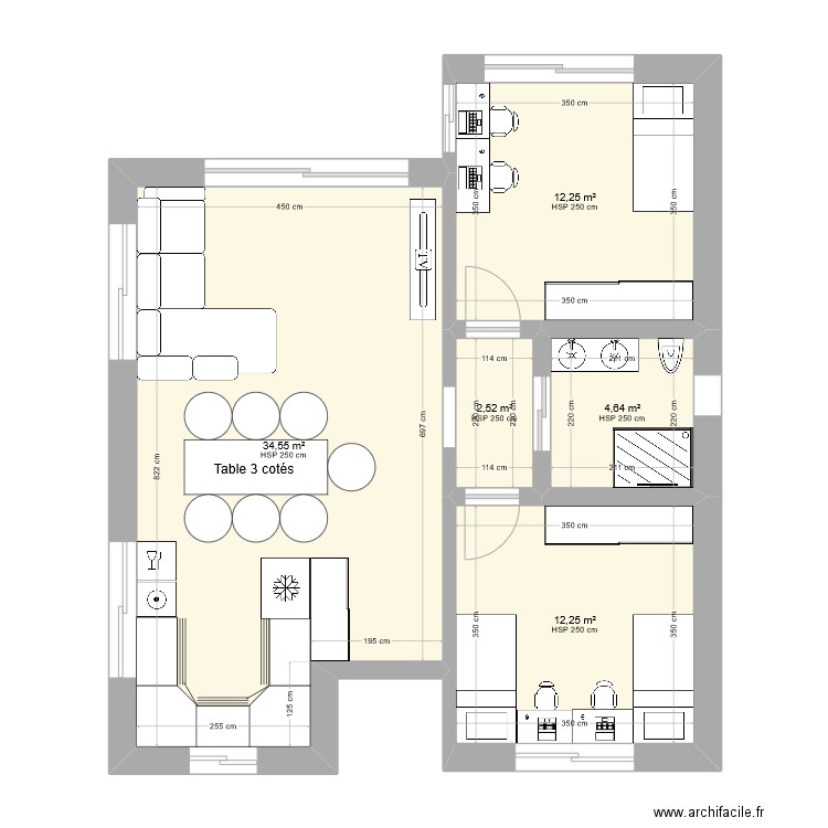 djerba plan dep - Plan dessiné par kankou