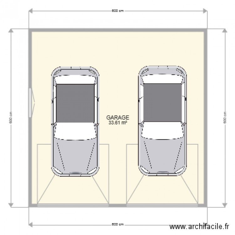 Plan Garage 6m X 6m Plan Dessiné Par Freeman31