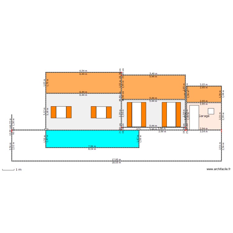 Plan – Plan de coupe piscine maison – Par Mick13 ️ | ArchiFacile