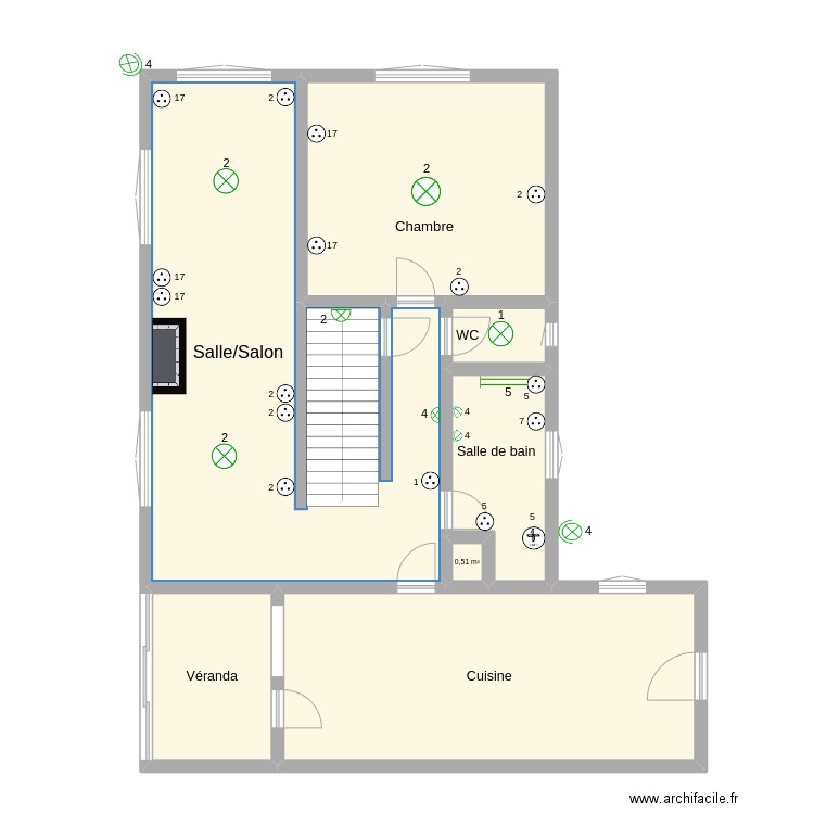RDC - Plan dessiné par matat60