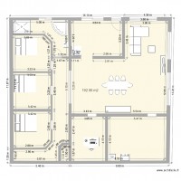 Plan maison et appartement de 180 à 200 m2