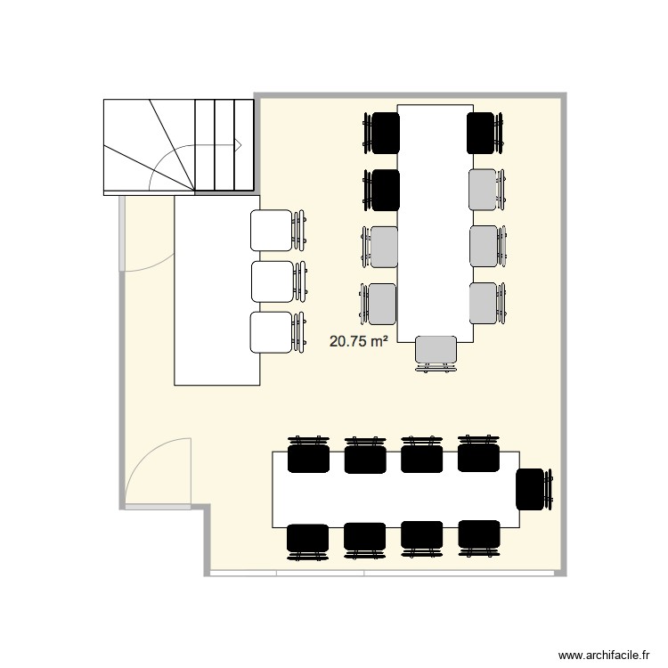 Plan – Restaurant – Par mariepetitpois ️ | ArchiFacile