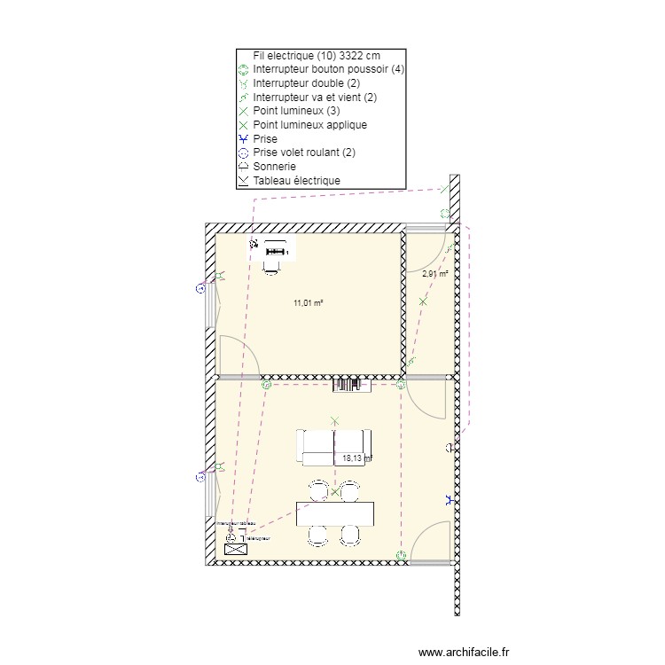 schema maisons maveric - Plan dessiné par maveric ...