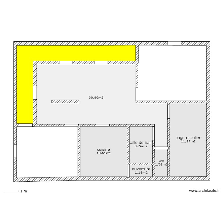 Plan – f3 etage – Par racham ️ | ArchiFacile