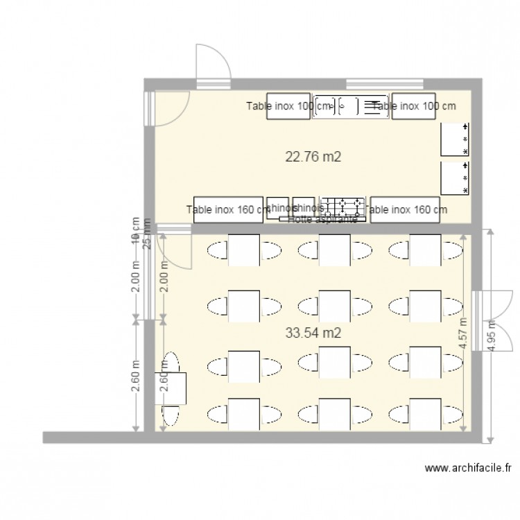 test resto - Plan dessiné par wil97465