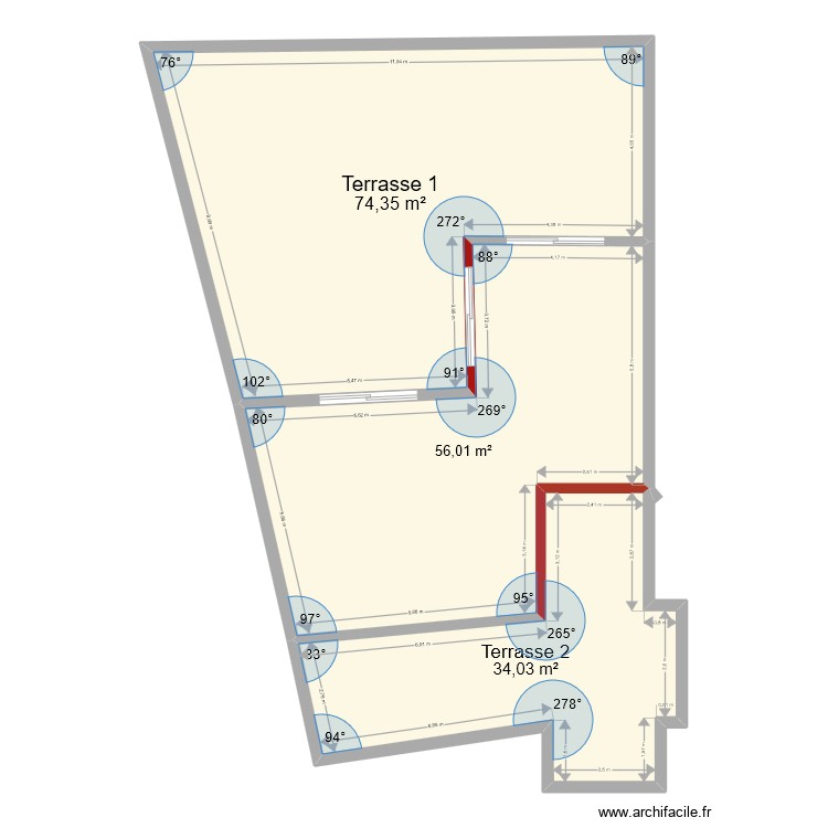 Sidi Aissa 2 - Plan dessiné par Mohandouali