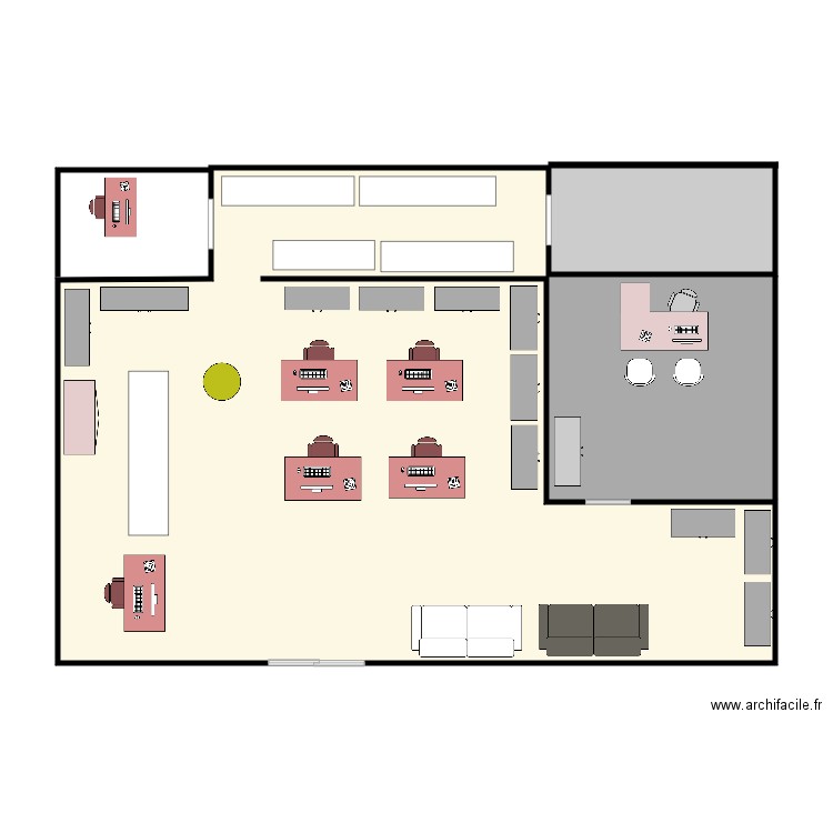 magasin - Plan dessiné par Yass94