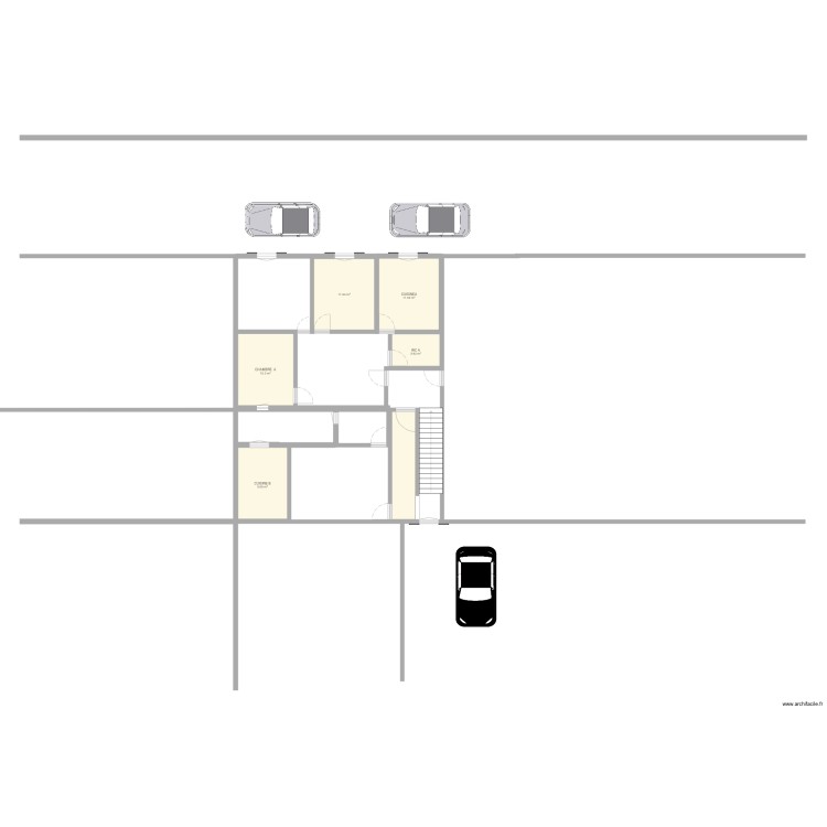 PLAN avec repartition - Plan dessiné par benmbarck