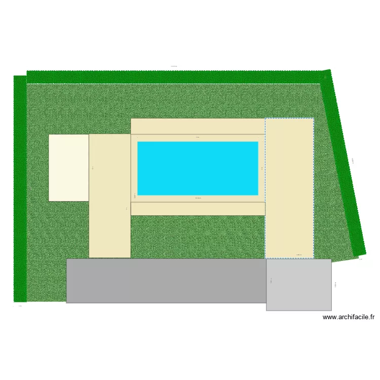Plan – Piscine – Par IrisZ ️ | ArchiFacile