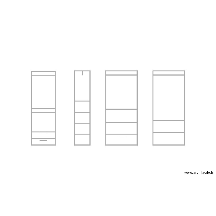 dressing - Plan dessiné par Gmystic