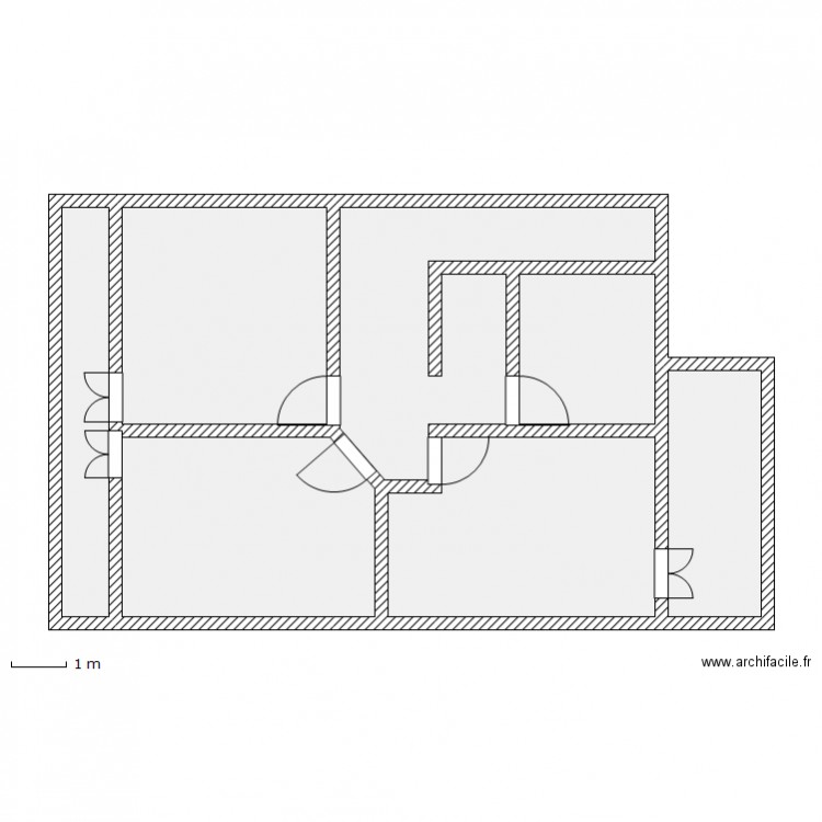 style americain é - Plan dessiné par vinchy