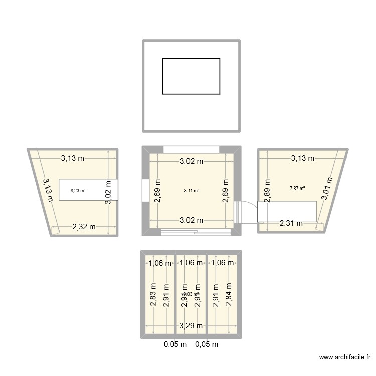 veranda plan eclaté - Plan dessiné par bernik