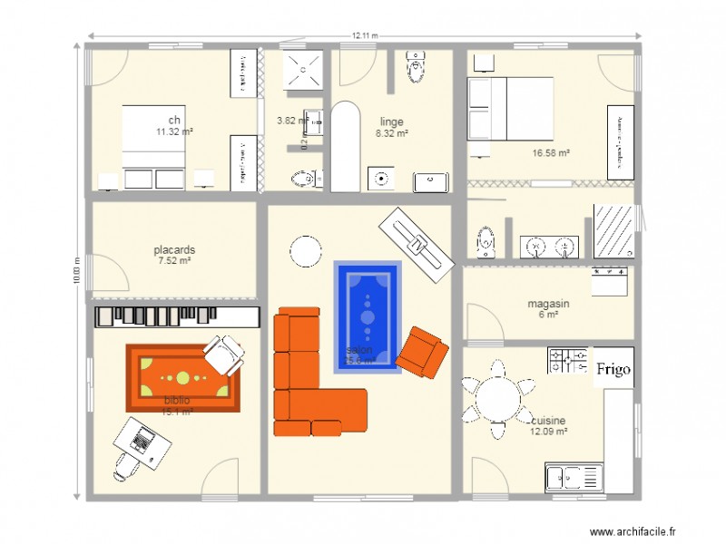 Plan Maison 120m2 Avec Etage Pdf | Ventana Blog