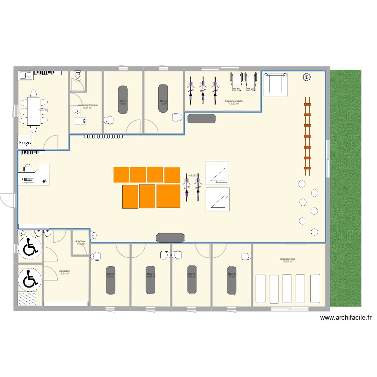 Cab - Plan 16 pièces 286 m2 dessiné par GuizAugiat