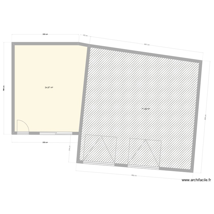 extension - Plan dessiné par annexe cedric