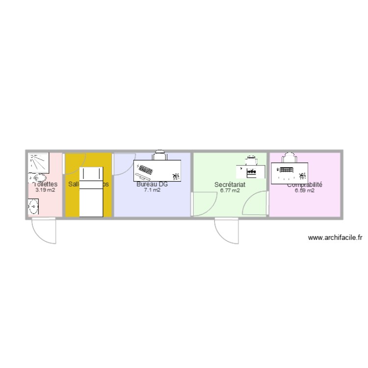 Plan – Bureau Container – Par cpncf ️ | ArchiFacile
