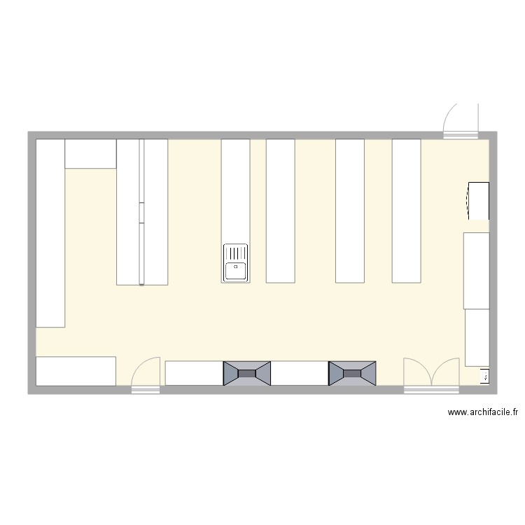 Labo - Plan dessiné par abelles