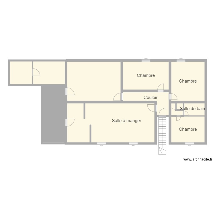 F5 dans maison - Plan 11 pièces 151 m2 dessiné par moidu12