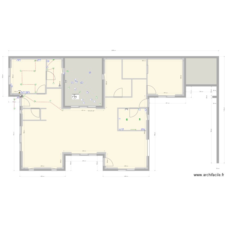 plan rdc avril 2021 v1 élec - Plan dessiné par Raoul85