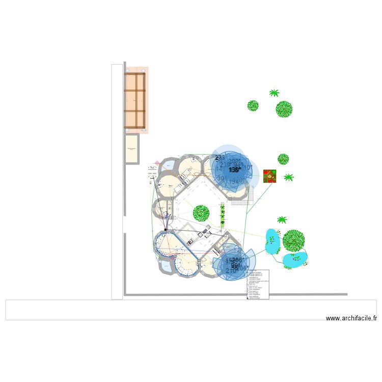 plan mur simple - Plan dessiné par rutab