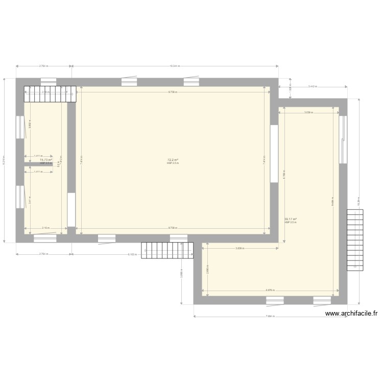 Plan – SOUS SOL – Par Nathys ️ | ArchiFacile