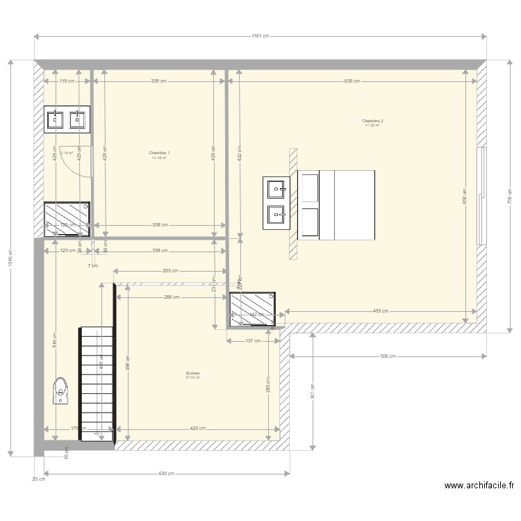 Carnac 1er - Plan dessiné par GEGE 60