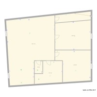 Chalet V10 - Plan 5 pièces 53 m2 dessiné par Carine54