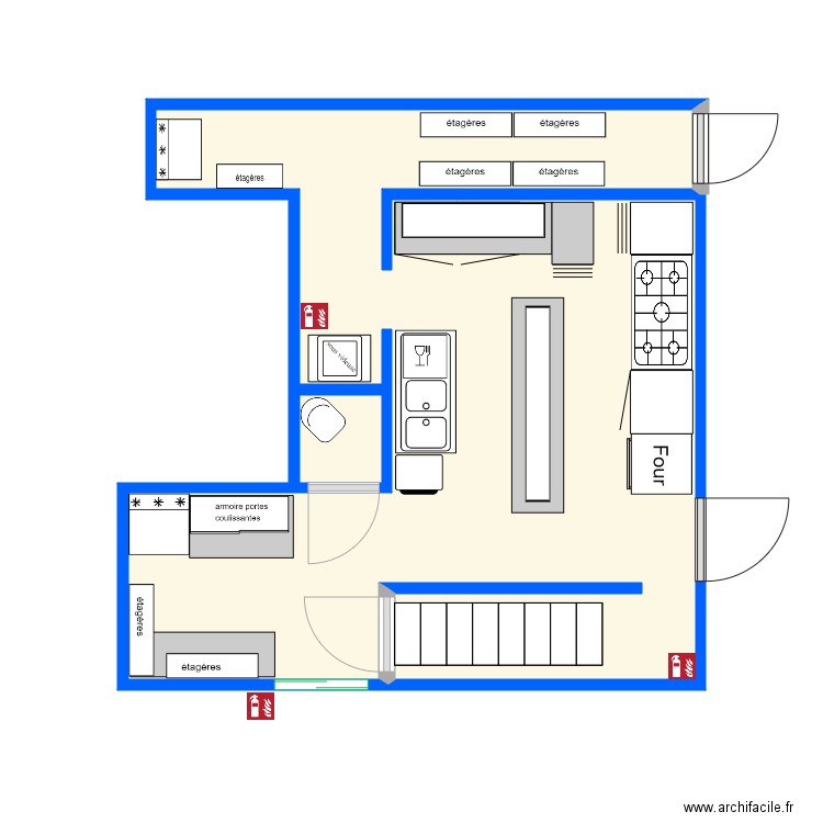 PLAN LABO - Plan dessiné par Morgan57920