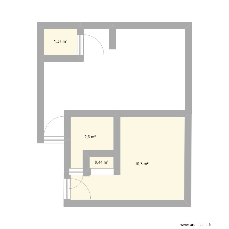 1A T1 - Plan dessiné par REM77DESA