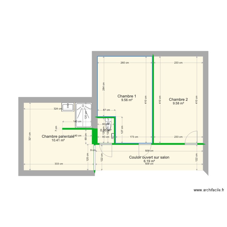Plan – Plan création cloisons – Par Tenjo60 ️ | ArchiFacile