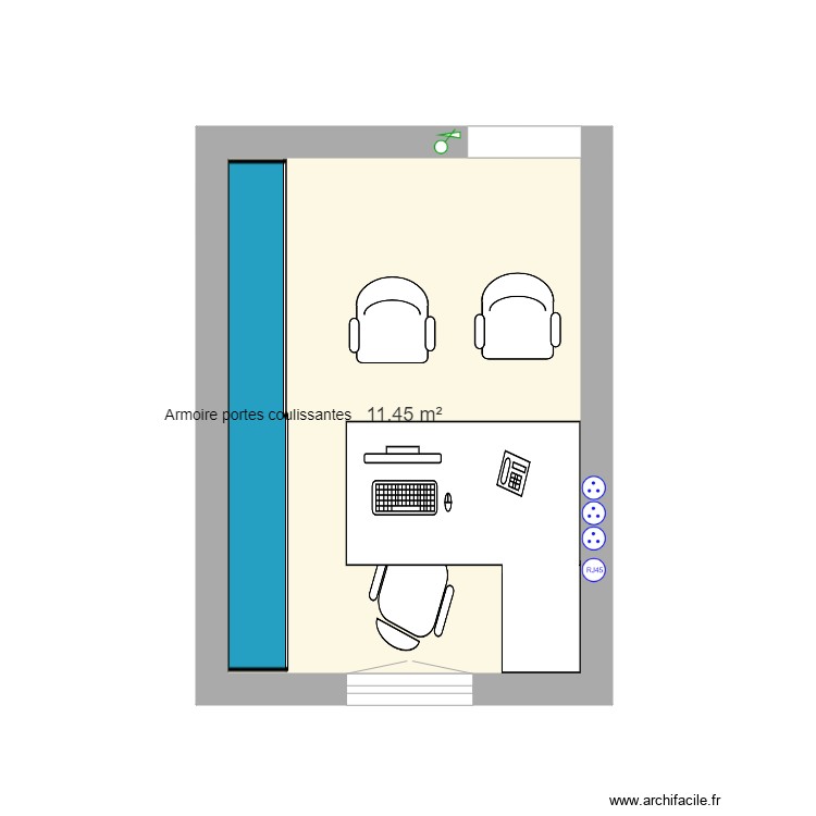 SECRETARIAT - Plan dessiné par BONNIEBENE