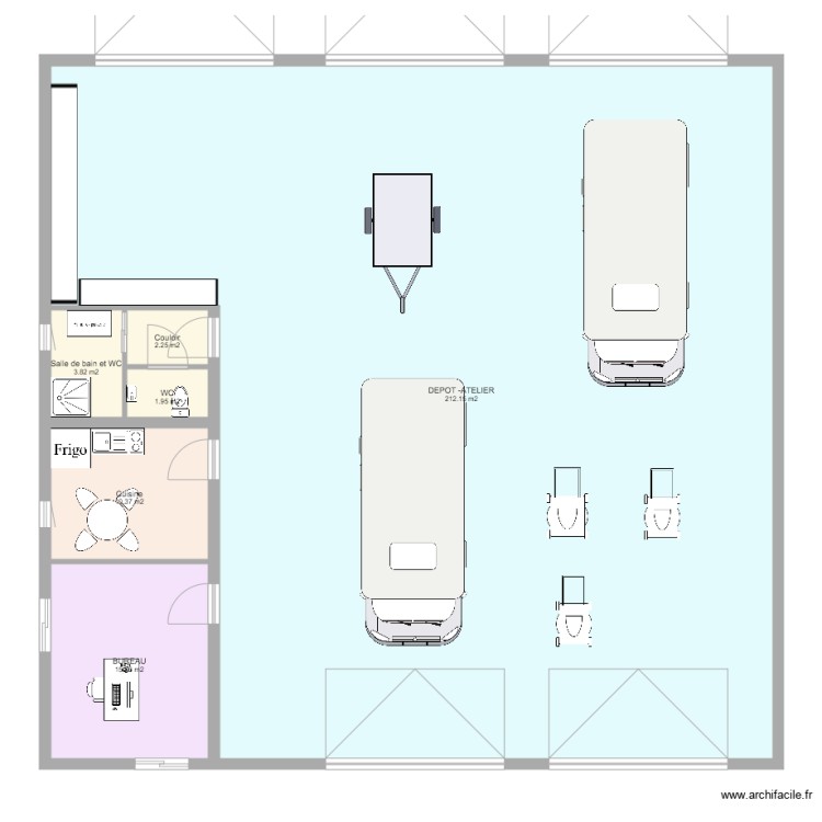 PLAN DEPOT - Plan dessiné par angelamg31