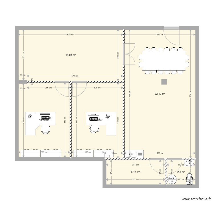 Dor - Plan dessiné par CombierFernand