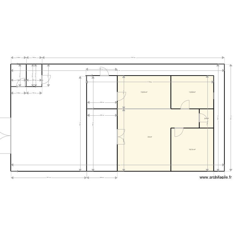 Plan – Plan côté – Par DES2BIO ️ | ArchiFacile