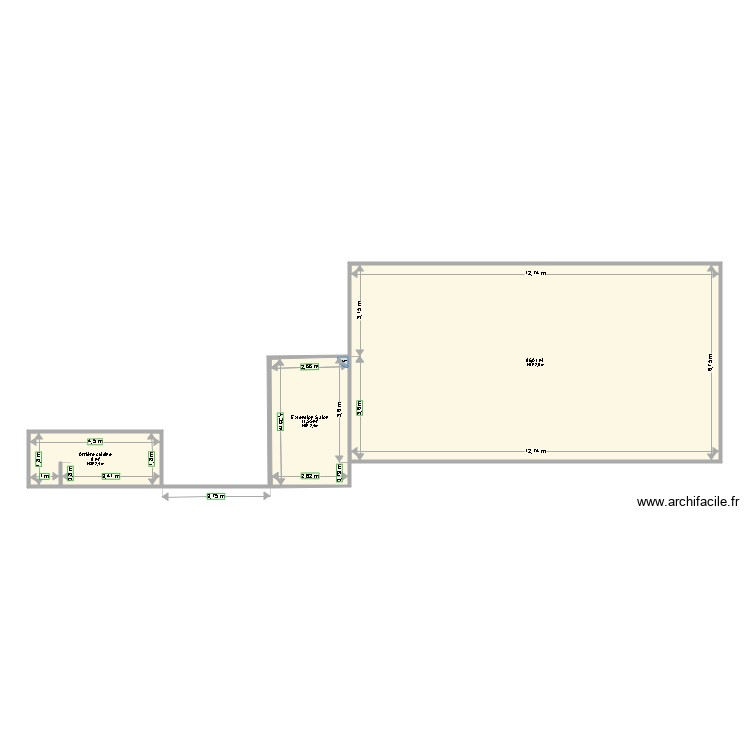 Dimensions extensions - Plan dessiné par horelien