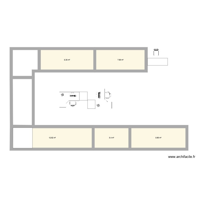 Plan – bijouterie – Par marine... ️ | ArchiFacile