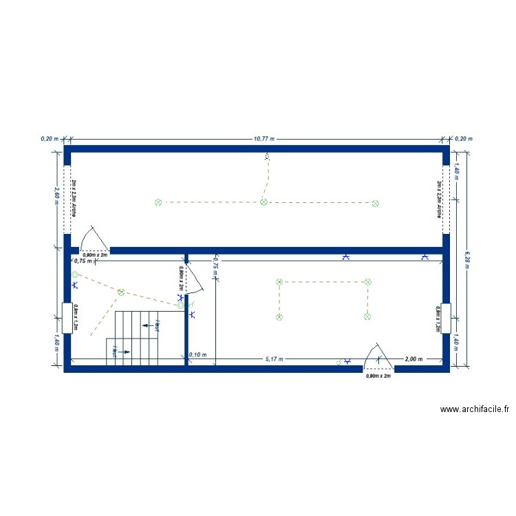 plans batiment c joey leuzinger - Plan dessiné par joey leuzinger