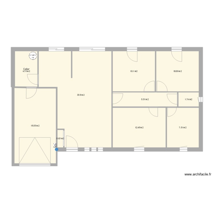 rectangle - Plan dessiné par jejemaxi