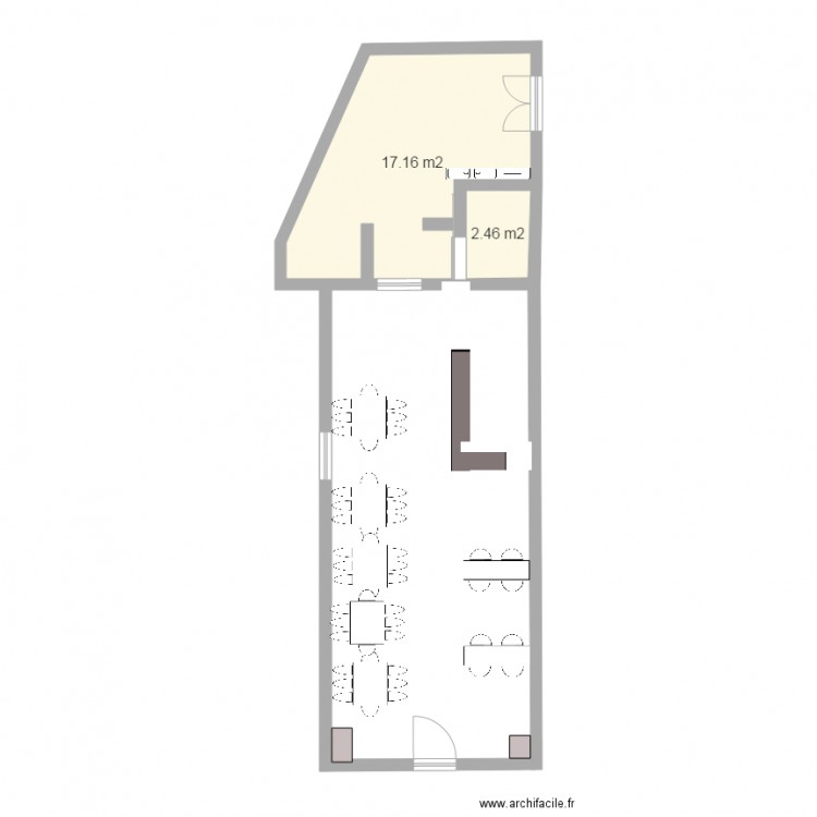 resto - Plan dessiné par lesaintburger