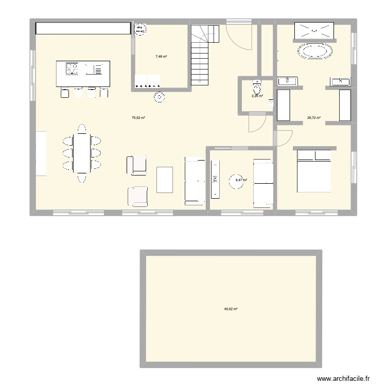 Plan – Booa 1 – Par Philef35 ️ | ArchiFacile