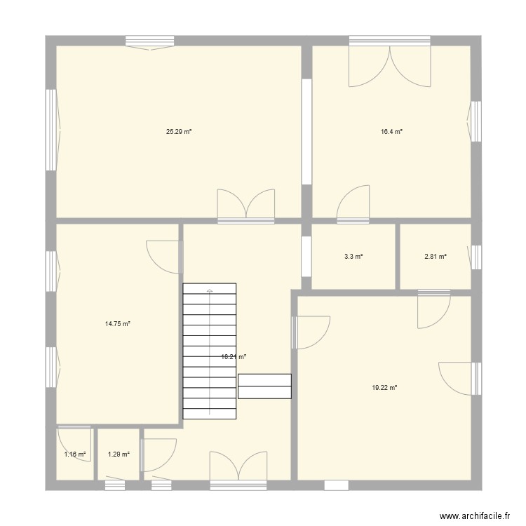 plan RDC - Plan dessiné par blandawance