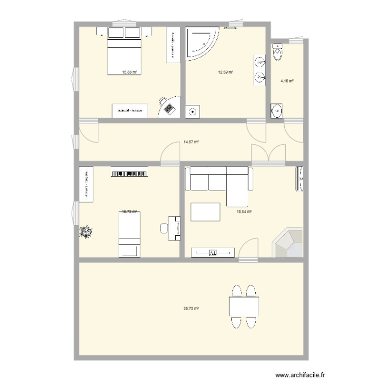 plan lila - Plan dessiné par sos...